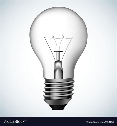 Light Bulb Royalty Free Vector Image VectorStock