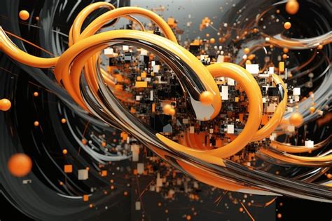 Premium Photo Computational Artist Generating Algorithmic And