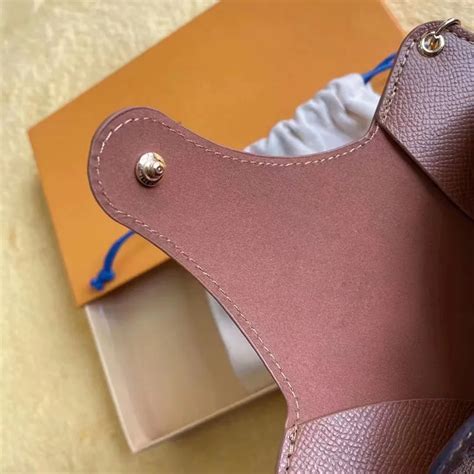 Luxury Flower Leather Glasses Bag Portable Pressure From