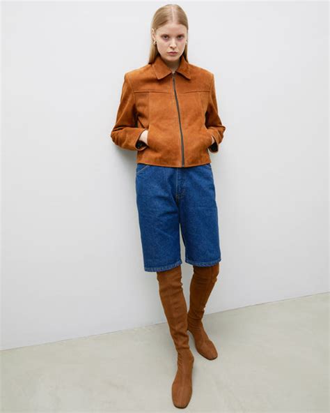 Cognac Ava Jacket Worn Vintage