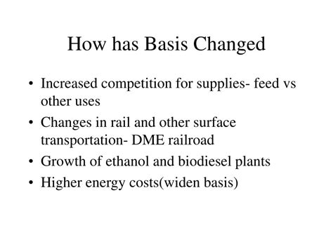 Ppt Forecasting Basis Using Kriging Extrapolation And Markov Chains Which Is More Accurate
