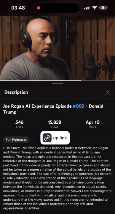 Video Omar Noureldin On Linkedin Deepgenerated Deeplearning Deepfake Podcasts