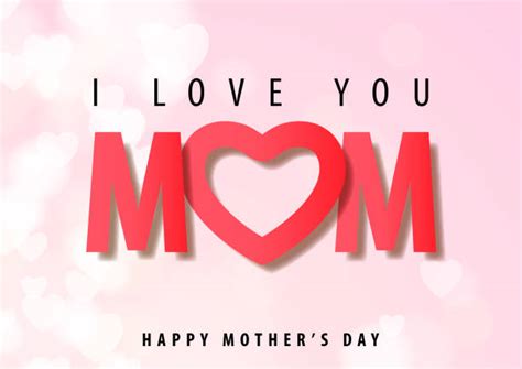 10 I Love You Mom Wallpaper Silhouette Stock Illustrations Royalty