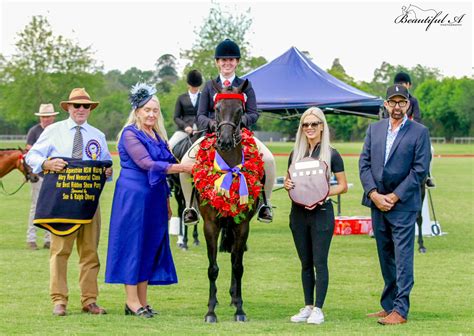 Riding The Mary Reed Memorial” Award Winner For Champion Ridden Show