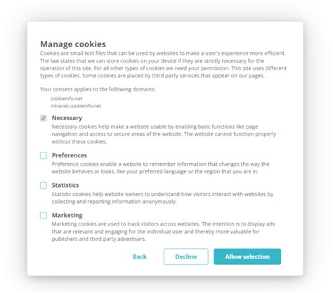 Cookiebot Custom Cookie Banner