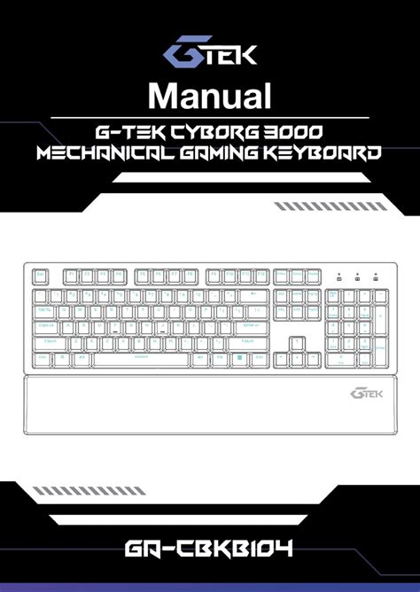 G Tek Cyborg 3000 Manual Pdf Download Manualslib