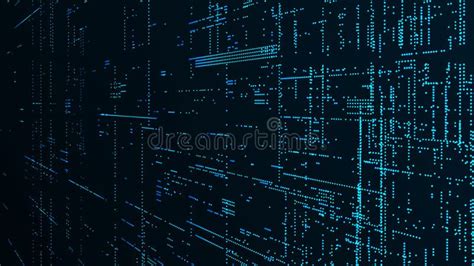Abstract Technology Background Abstract 3d City Building Big Data Digital Code Futuristic