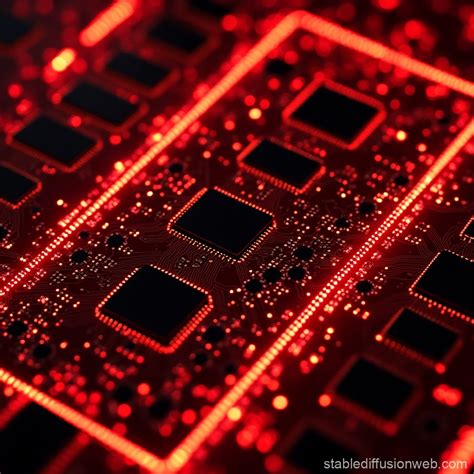 Red Ssd Nvme Pcb Stable Diffusion Online