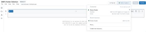 HOW TO Delete Folder From DBFS Techniques HOW TO Delete Folder From DBFS Techniques