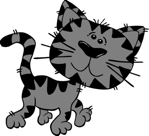 Free Clip Art Tabby Cat