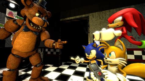 Sfm Fnaf Fnaf Vs Team Sonic Youtube