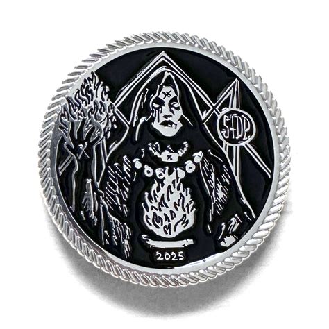 2025 Bad Magic Challenge Coin Bad Magic Productions