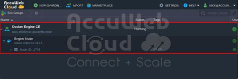 Install Docker Engine CE Easy Setup With AccuWeb Cloud