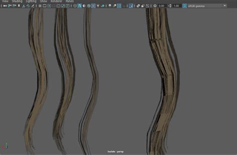Maya Viewport Render Issue Polycount