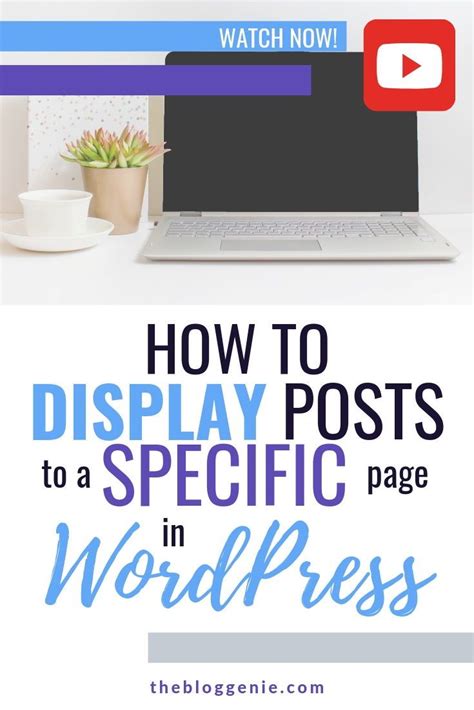 Displaying Posts To A Specific Page In Wordpress Is Really Simple When