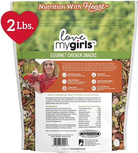 Love My Girls Pumpkin And Worms Corn Free Gourmet Chicken Treats 2 Lb