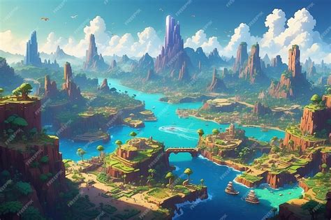 Premium Photo Pixelated Tech Odyssey A Visual Journey Where Every