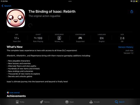 The Binding Of Isaac Ios Has Been Updated With All The Dlcs R