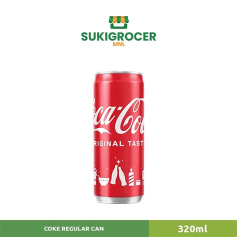 Coca Cola Coke Regular Can 320ml Shopee Philippines