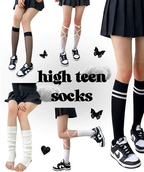 🖤하이틴양말모음🖤 키치한 데일리 학생 여성 패션 봄 여름 테니스스커트 오버니삭스 워머 레이스 리본 무지 반목 긴목 반스타킹 롱 골지 귀여운 섹시 시스루 긴양말 모음전 에이블리