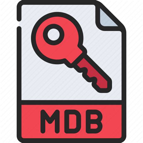 Mdb File Document Filetype Documents Icon Download On Iconfinder