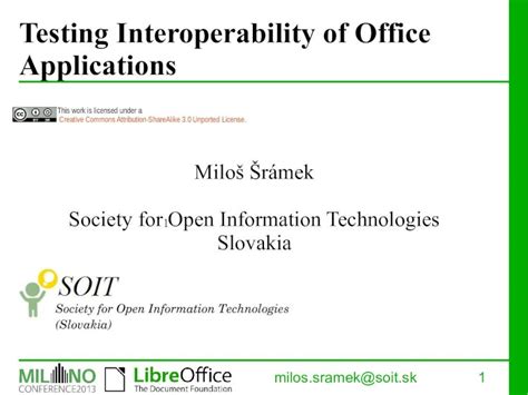 Pdf Testing Interoperability Of Office Applications · Testing