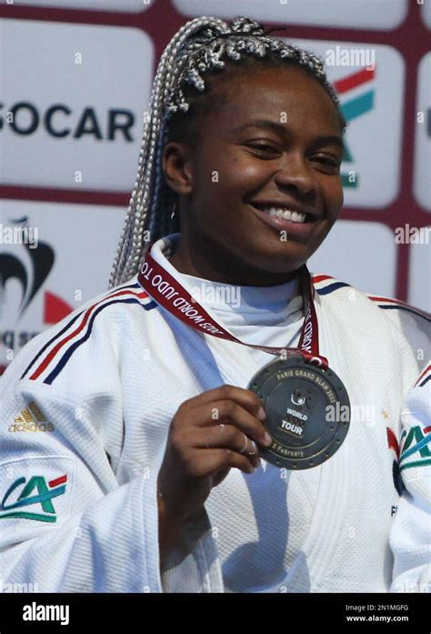 Romane Dicko De France Pendant Le Judo Paris Grand Chelem 2023 Sur 5