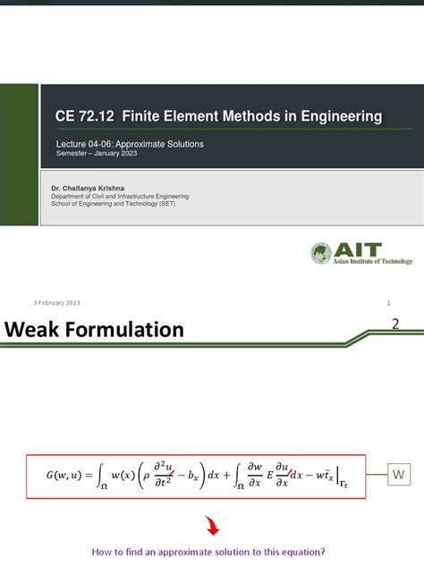 lecture04 06 ce72 12fem approximations to weak form pdf