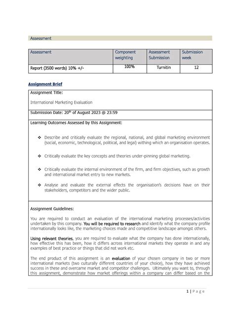 Gmsd Assignment Brief Pdf