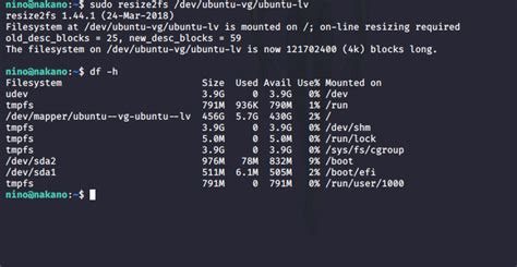 Menambah Ukuran Partisi Lvm Di Ubuntu Server Linuxsec