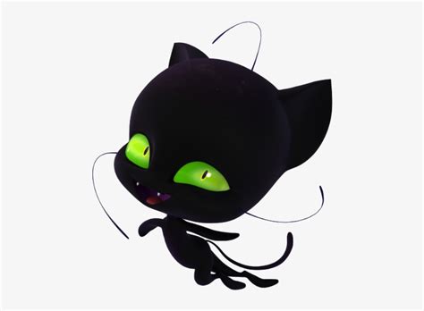 Plagg Render 3 Plagg From Miraculous Ladybug 483x534 Png Download Pngkit
