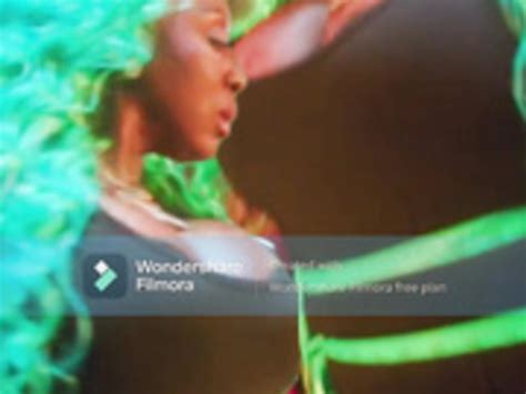 Spice Dancehall Artist Measure Cock Green Screen Joi