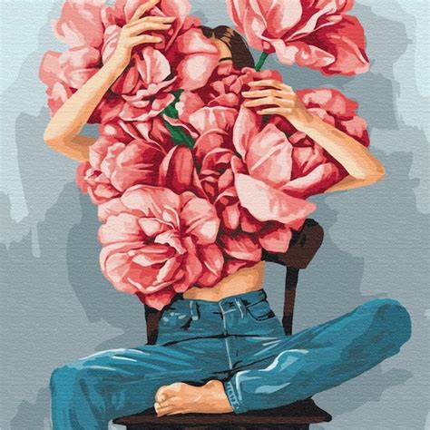 Adult Paint By Numbers Nude Etsy