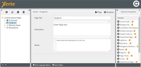games hangman [xerte community documentation]