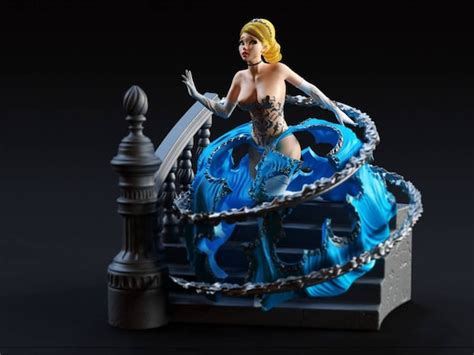 Sexy Cinderella Fan Art Sfw Nsfw Unpainted D Etsy