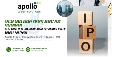 Apollo Green Energy Reports Robust Fy25 Performance And Targets 1 Gw Green Energy Portfolio By 2026