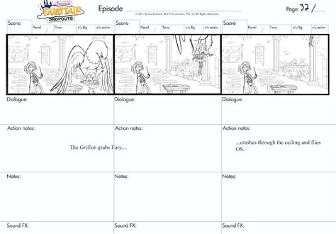 Story Board Work By Golden Street Animation These Are Examples Of The