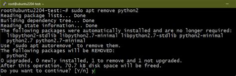 Ubuntu как удалить Python