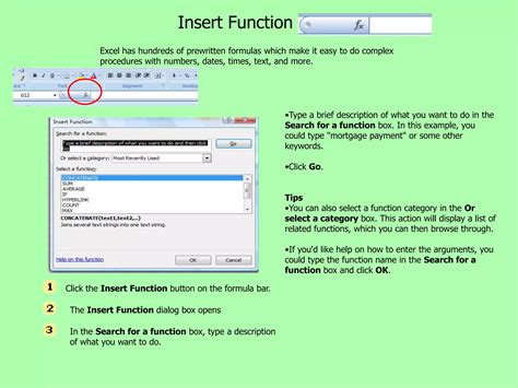 03 Excel Formulas And Functions Pptx Chemistry Science