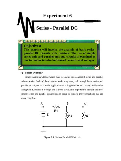 exp 6 series prallel d c circuits pdf