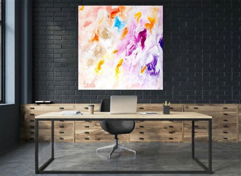 Extra Large Wall Art Original Abstract Painting On Canvas Large