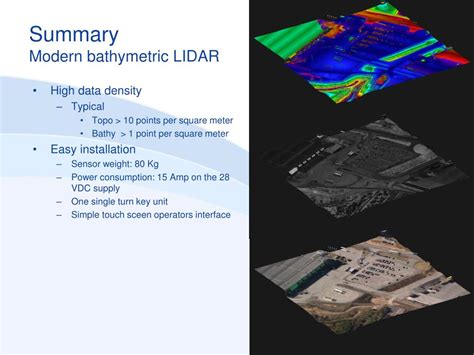 PPT Lidar Bathymetry Technology And Applications Oct Rd Netanya Israel PowerPoint