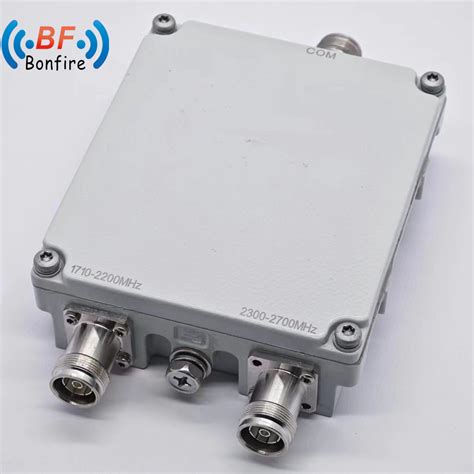 Low Pim Quadplexer Combiner Triplexer Rf Diplexer 1710 1880 1920 2170 2300 2400 2500 2700mhz