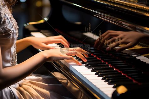 正在弹钢琴的女人高清图片下载 正版图片600715958 摄图网