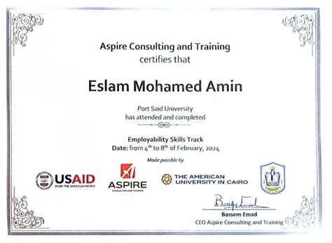 eslam amin on linkedin aspire uccd portsaid portsaiduniversity employabilityskills…