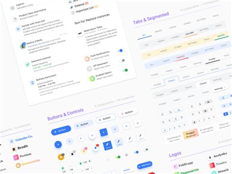 Design System Figma Components UI On Behance