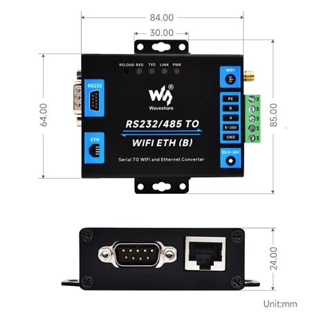 WaveShare Endüstriyel RS RS TEN Wifi ve Ethernete Fiyatı