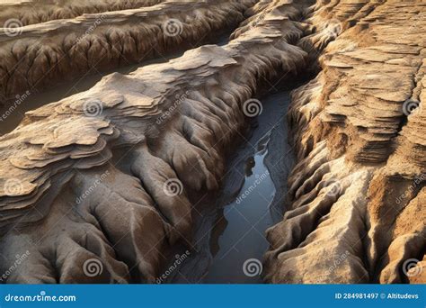 Delta Formation At The River Mouth By The Coagulation Of The Particle