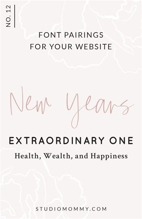 Best Feminine Font Pairings Studio Mommy