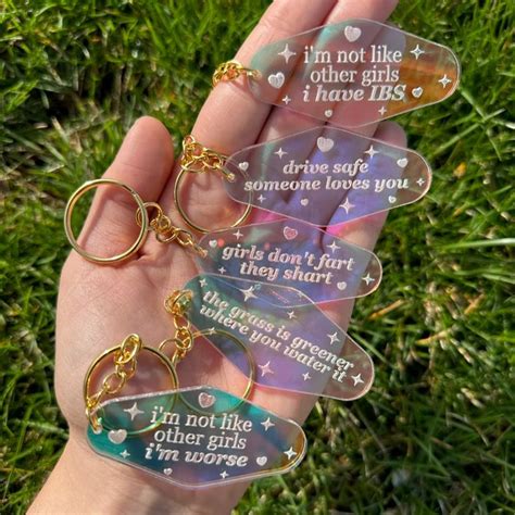 My Acrylic Keychains Make Great Ts And Stocking Stuffers I Have A Variety Of Designs Some